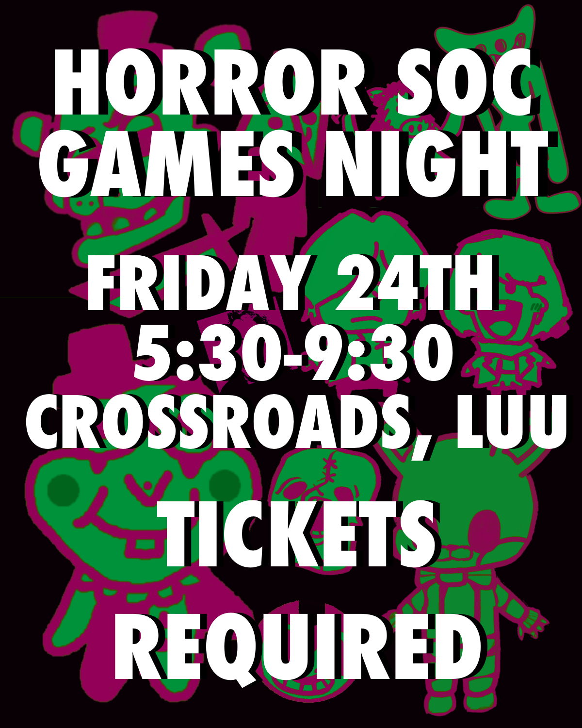 Horror Soc Games Night