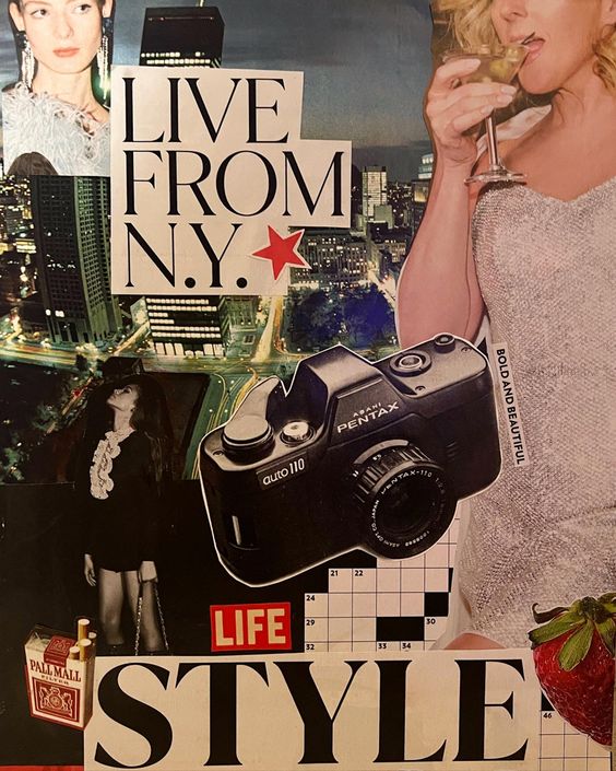 Magazine Collage Posters